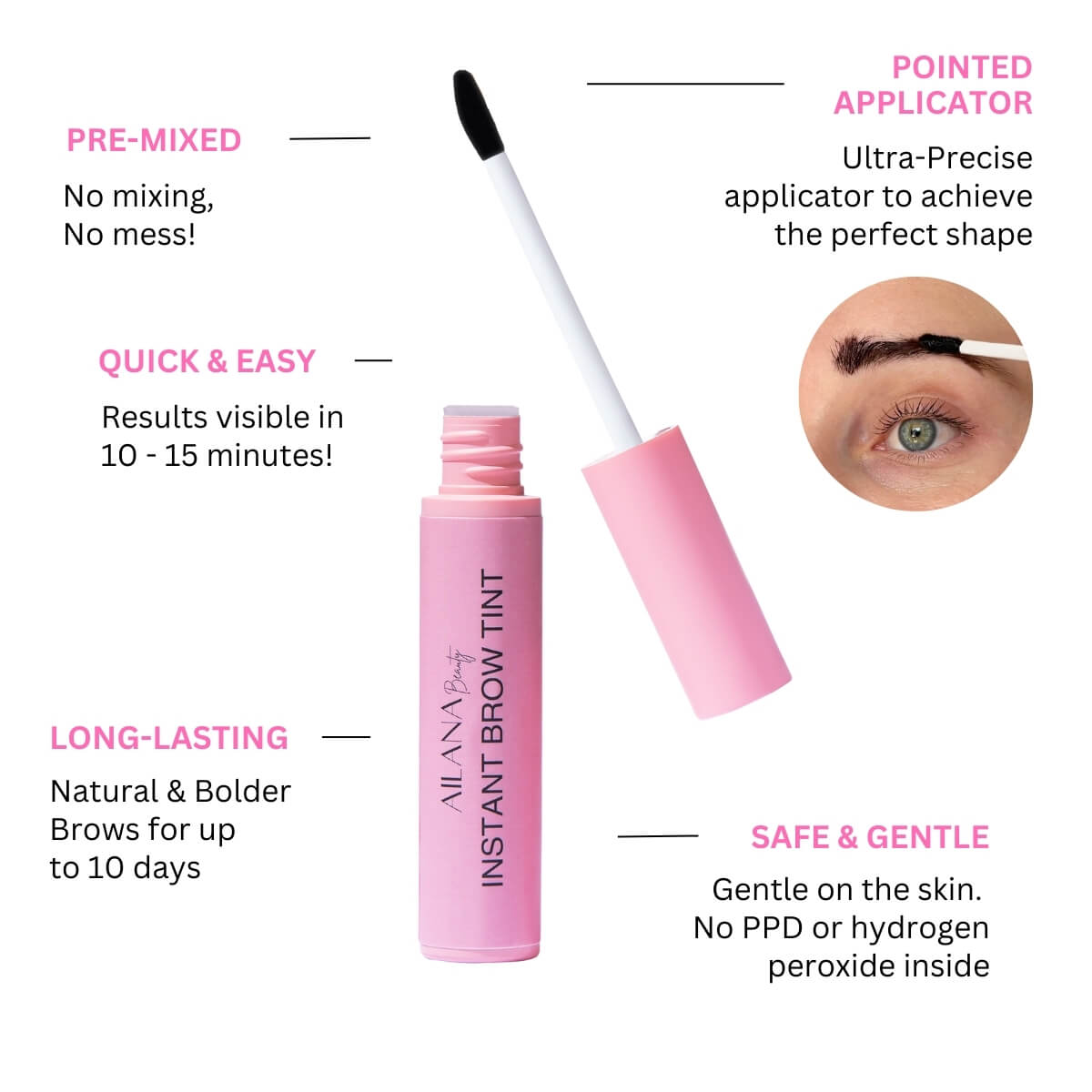Ailana Beauty | Instant Brow Tint