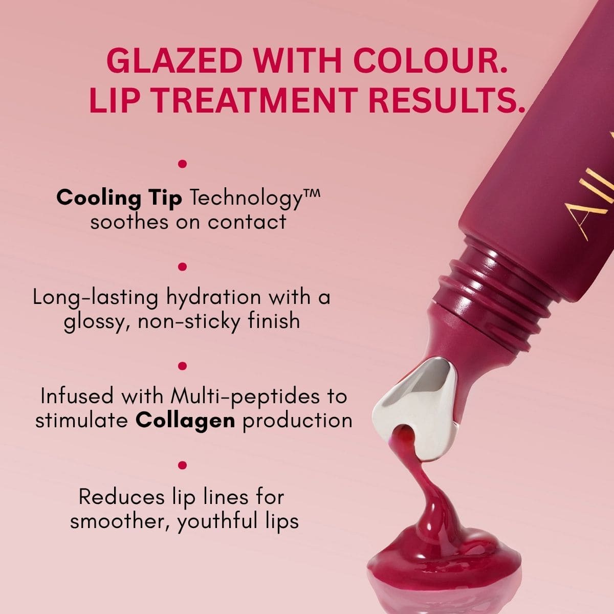 Peptide Lip Tint Treatment | Glossy Hydrating Lip Colour – Ailana Beauty